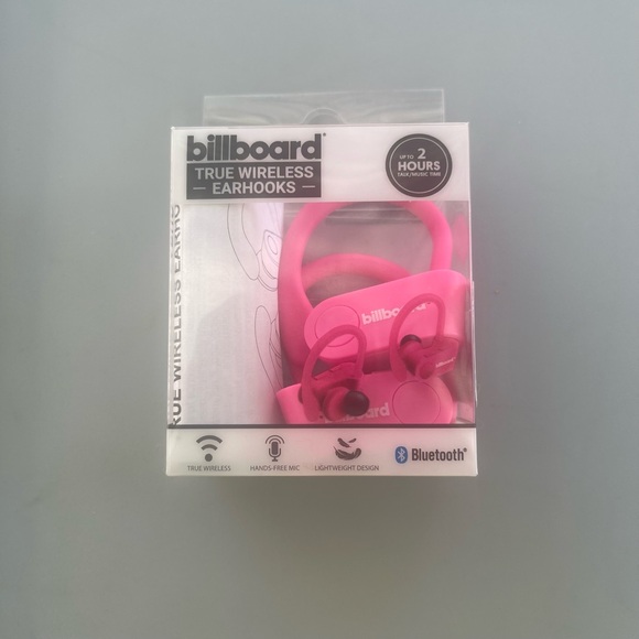 Billboard | Headphones | Billboard Hot Pink True Wireless Bluetooth ...